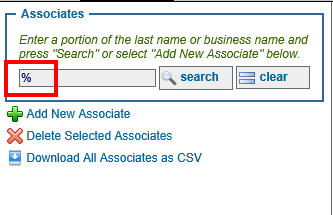 How to Edit an Associate Record