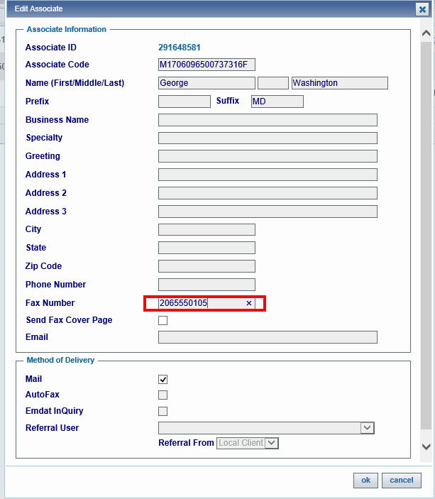 How to Edit an Associate Record